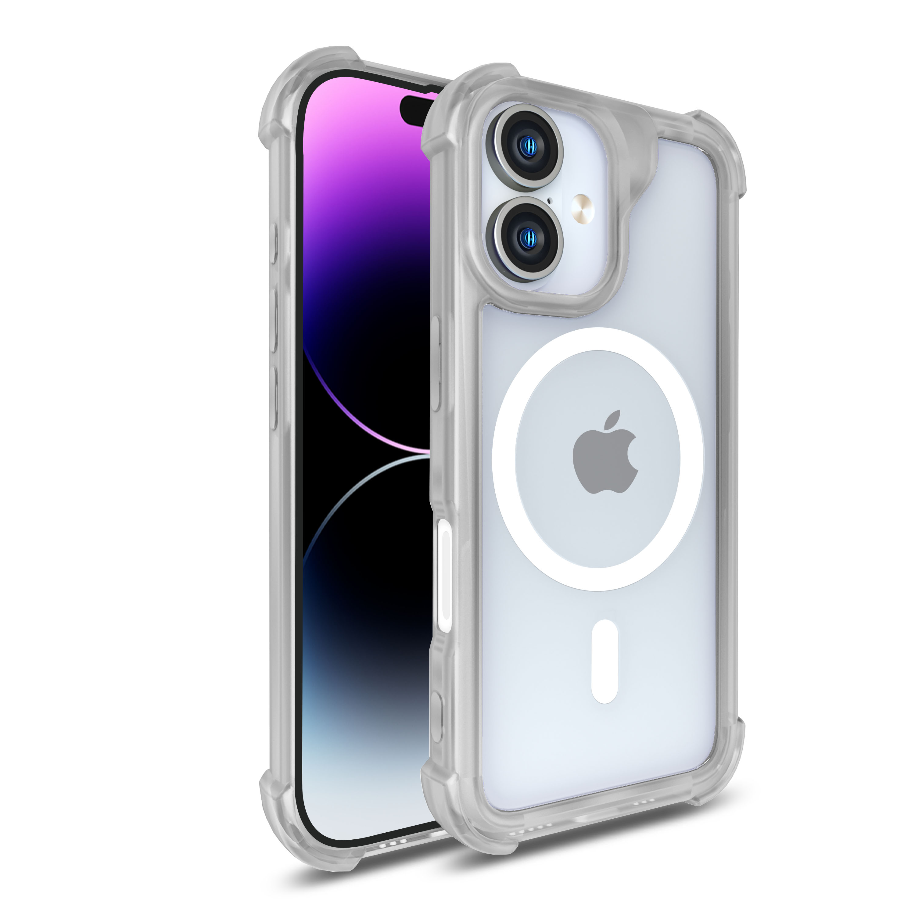 iPhone 16 Case | CLICK Clear Rugged MagSafe Series
