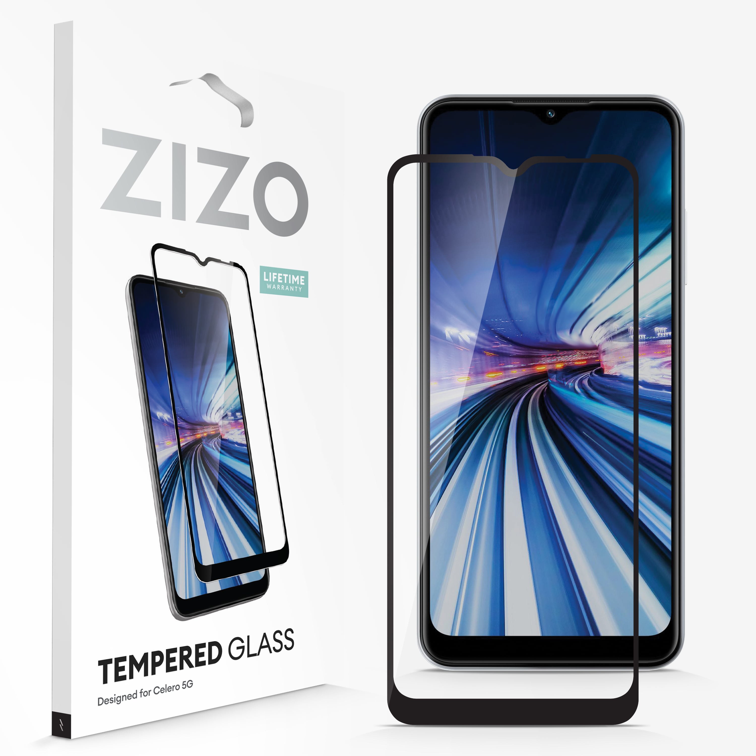 Celero 5G | ZIZO Full Glue Glass Screen Protector