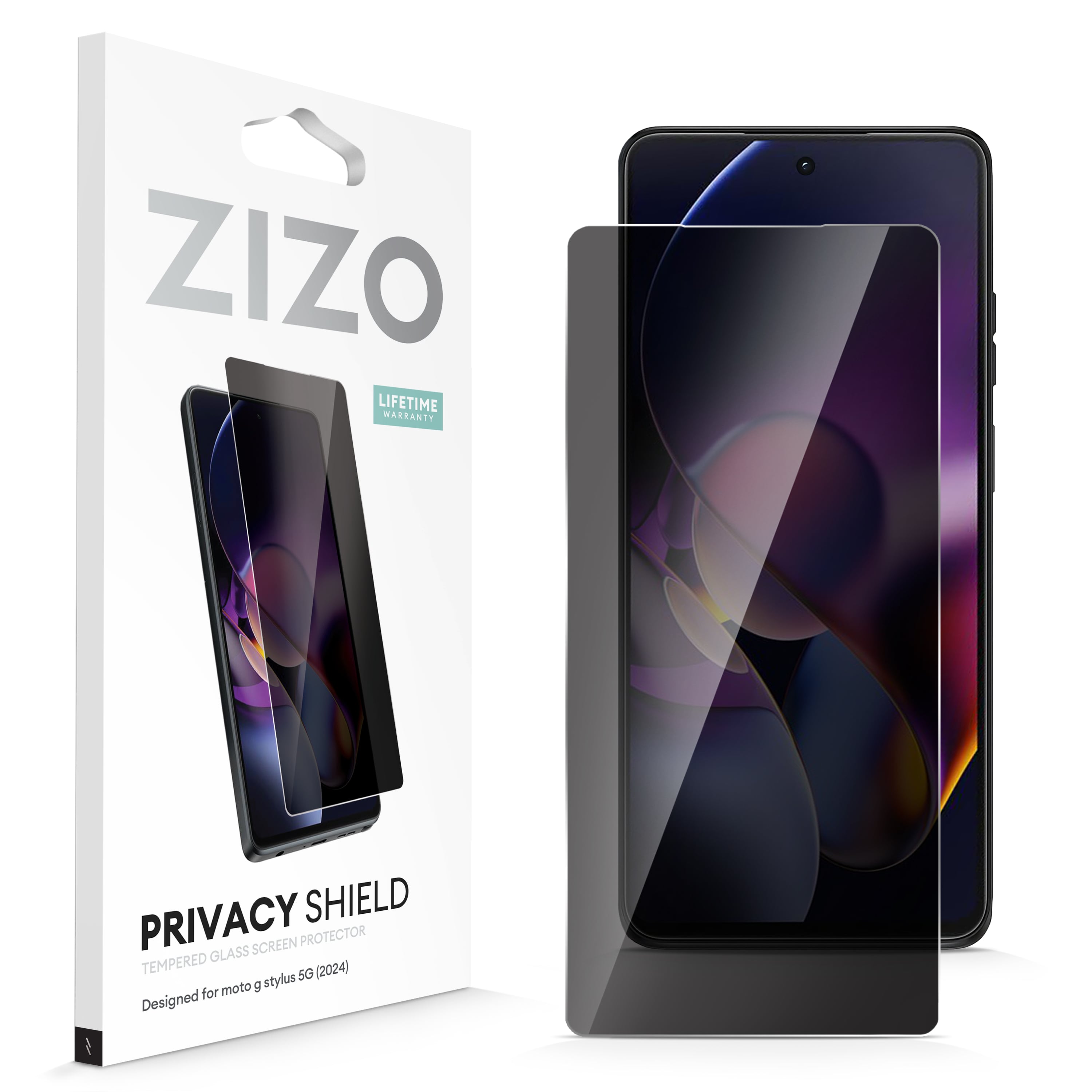 moto g stylus 5G (2024) | ZIZO Privacy Glass Screen Protector